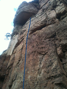 Rock Climb Ussen, Shelf Road