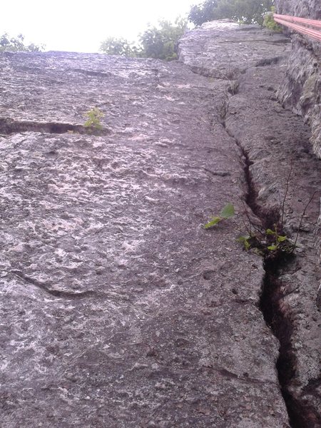 Rock Climb Grumpy Gus, South Central PA