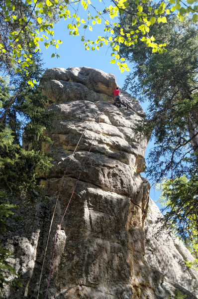 Rock Climbing in Torech Ungol, Custer State Park