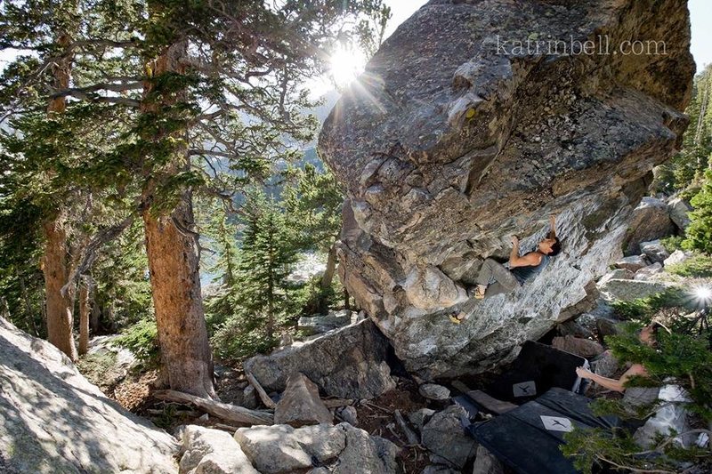 Climb Deep Puddle Dynamics, RMNP - Rock