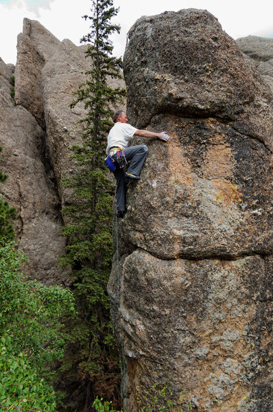 Rock Climb End Pin, Custer State Park