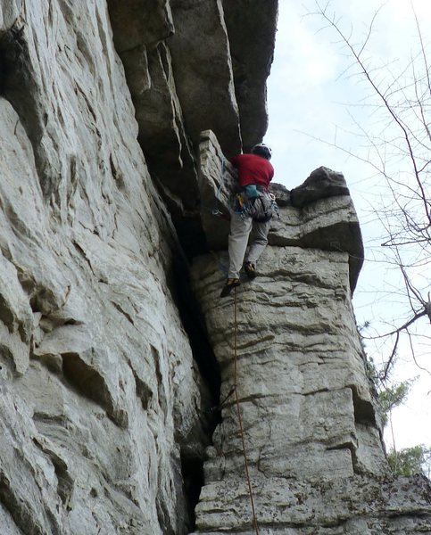 Rock Climbing in The Playground, The Gunks