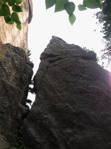 Rock Climbing in Moot Point, Custer State Park