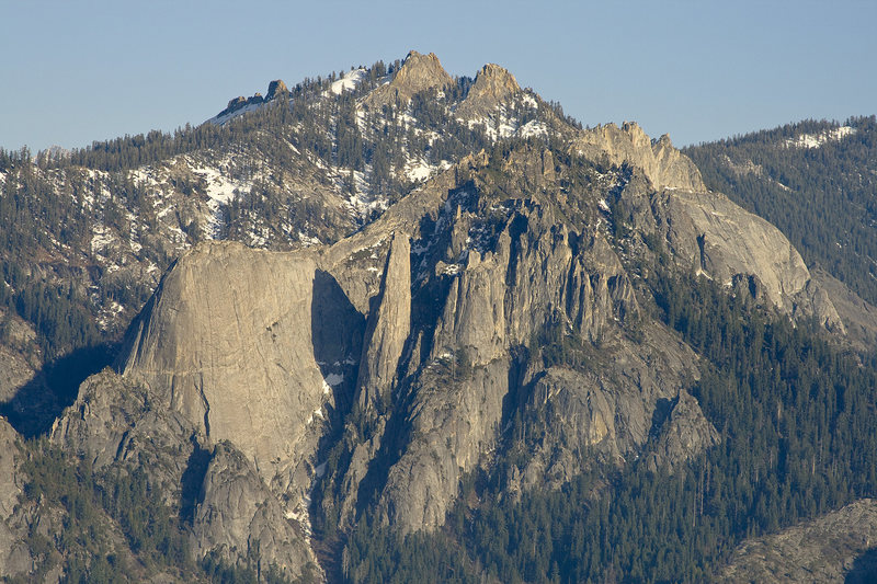 Rock Climbing in Castle Rocks, Sequoia & Kings Canyon NP