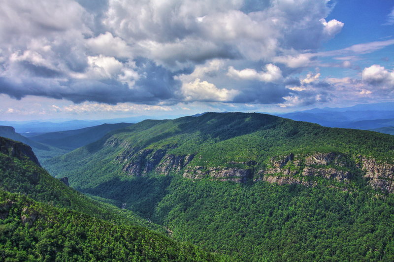 Gold Coast Cliffs from Little Table Rock Overlook