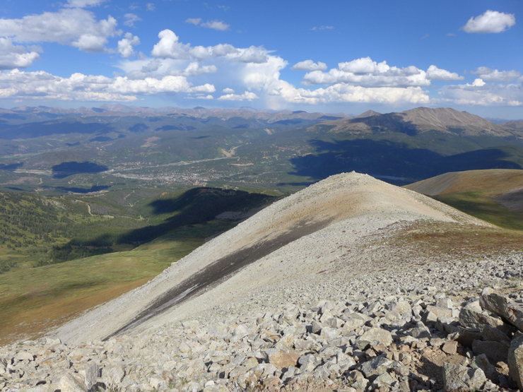 Climbing in Tenmile Range, Alpine Rock