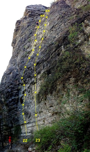 Rock Climbing in Eavesdown Docks, American Fork Canyon