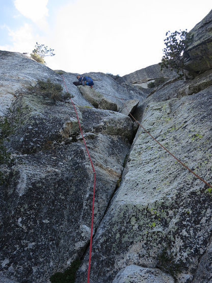 Rock Climb Piton Pooper, Tahquitz & Suicide Rocks
