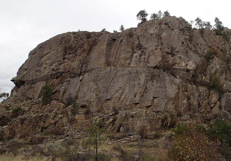 Rock Climbing in Banded Wall, Okanogan