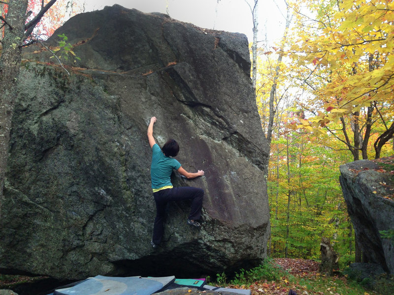 Erika Curry-Elrod cruising 'The Actual Edge Of Gumby' (v4-)- McKenzie ...