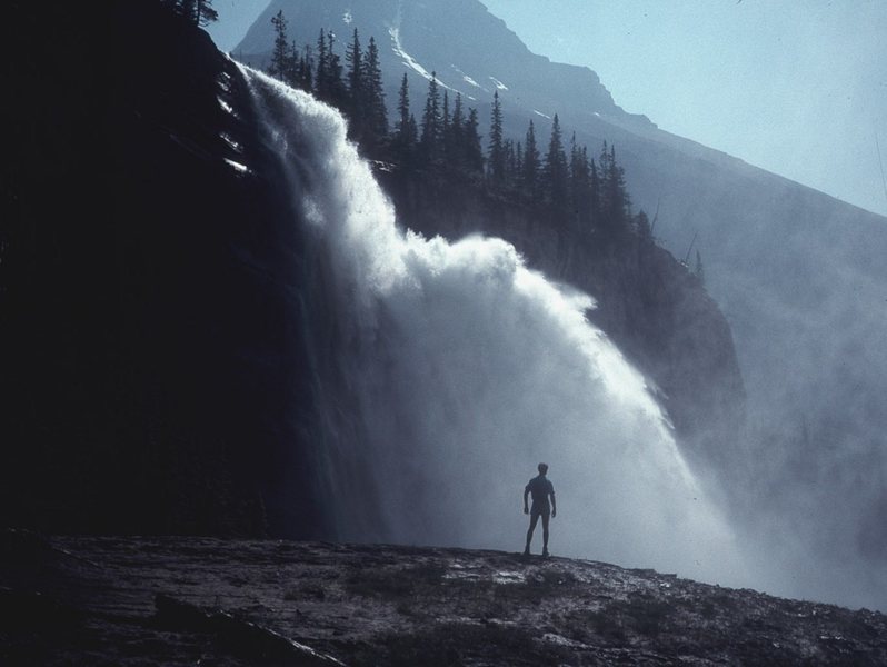 Climbing in Mount Robson Provincial Park, British Columbia