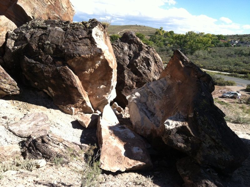 Bouldering in Razor Rock, Grand Junction Area