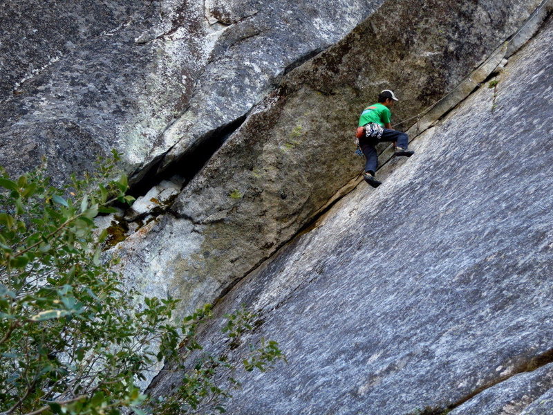 Rock Climb Fallen Angel, Lake Tahoe