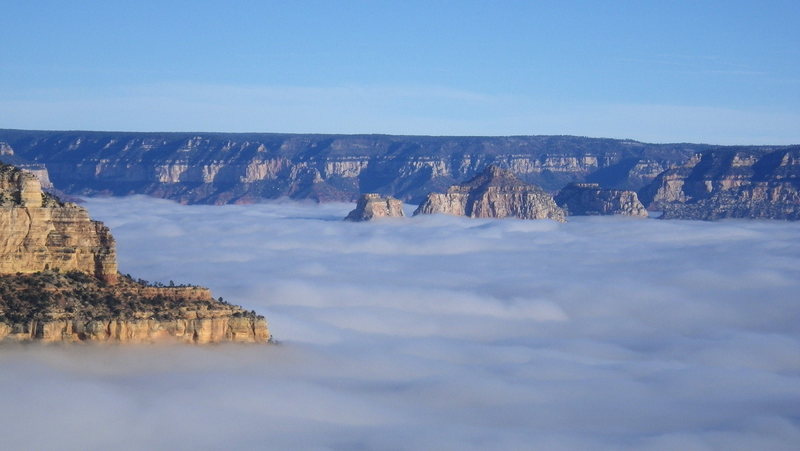 Rock Climbing in Zoroaster Temple, Northern Arizona