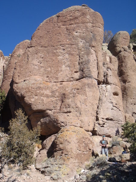 Rock Climb Pocket Route, Southwest Utah