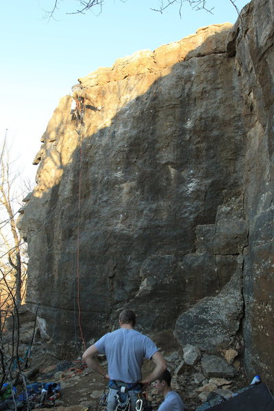 Rock Climb Fools and Flies, Tulsa Area