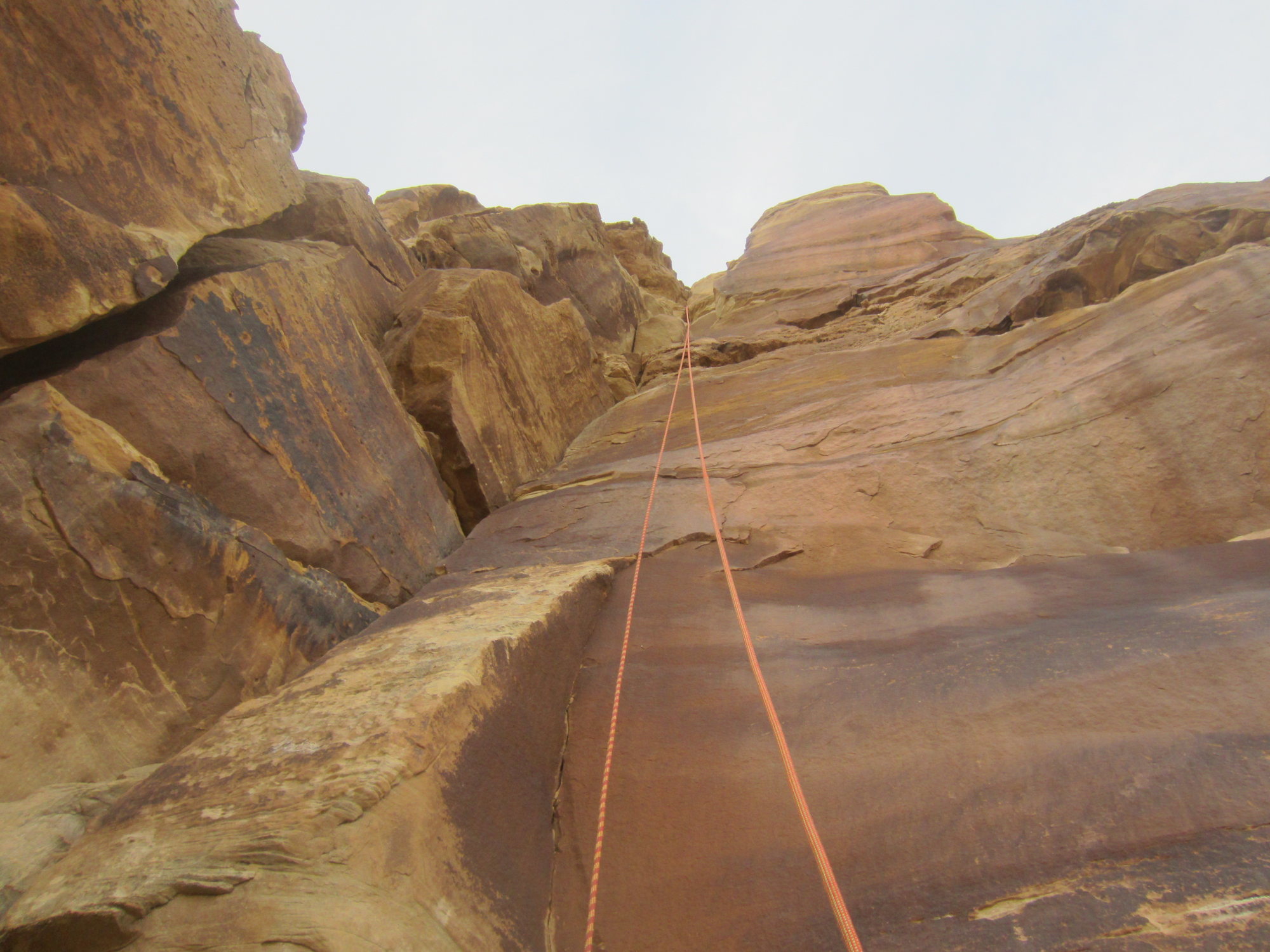 The southeast ridge crack system.