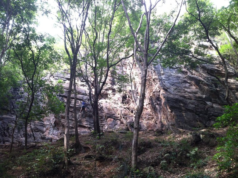 Rock Climbing in Nagarjun Forest Reserve (aka Balaju), Nagarjun Forest ...
