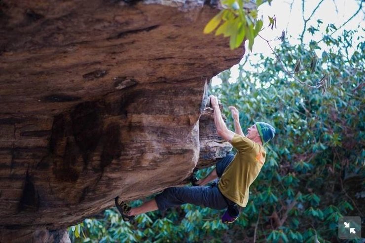 Ray Weber on another Coopers Rock classic V2 Moonchild photo courtesy ...