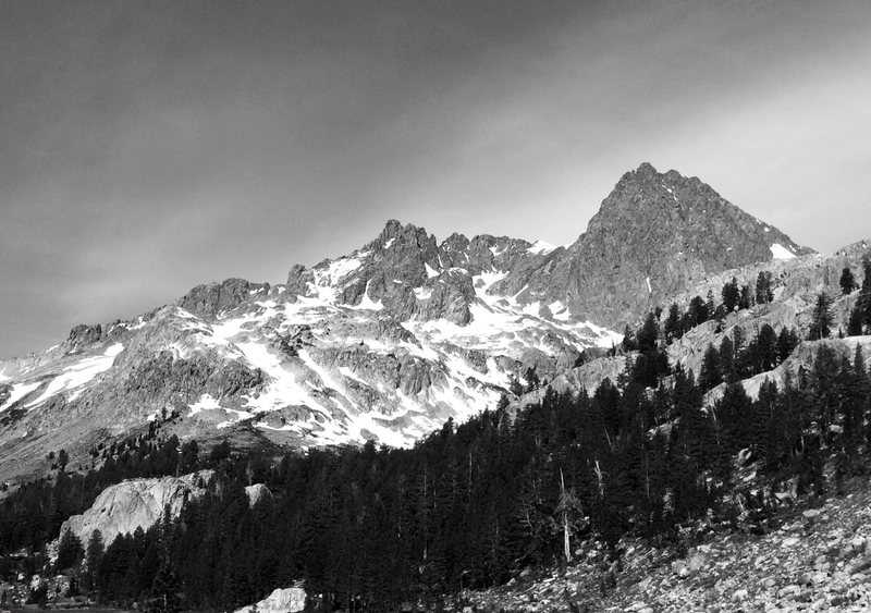 Rock Climbing in Mt. Ritter, High Sierra