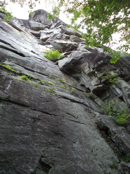 Rock Climbing in The Far Cliff, Sundown Ledge
