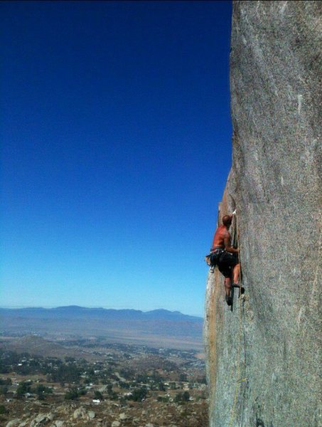 Climbing in Juniper Flats, Inland Empire