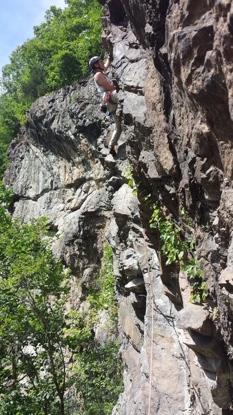 Rock Climb Birds Nest, Birdsboro Quarry
