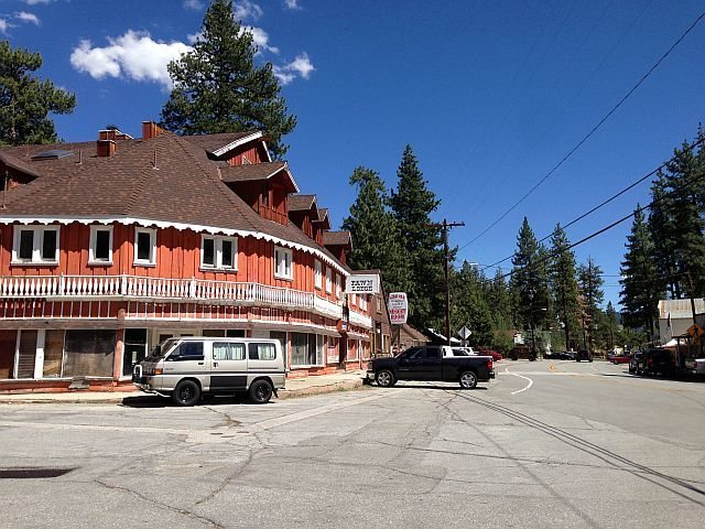The town of Fawnskin, Big Bear Lake Area