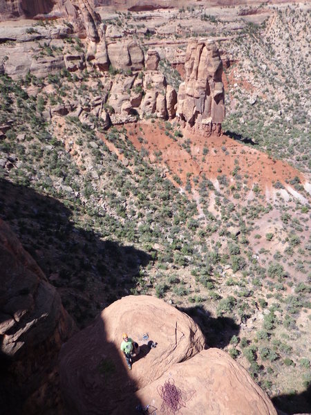 Rock Climb The Middle Finger - History is Tradition, Grand Junction Area