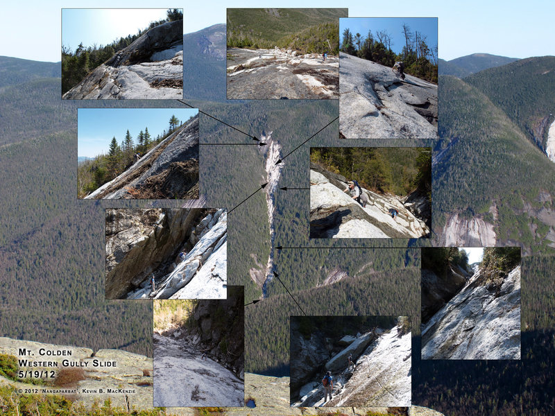 Mt. Colden Cruciflyer (West Gully) Slide