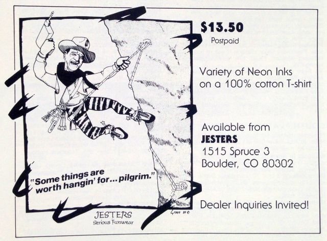 Jesters ad (1987) featuring a lycra-wearing, power-drilling and rap ...