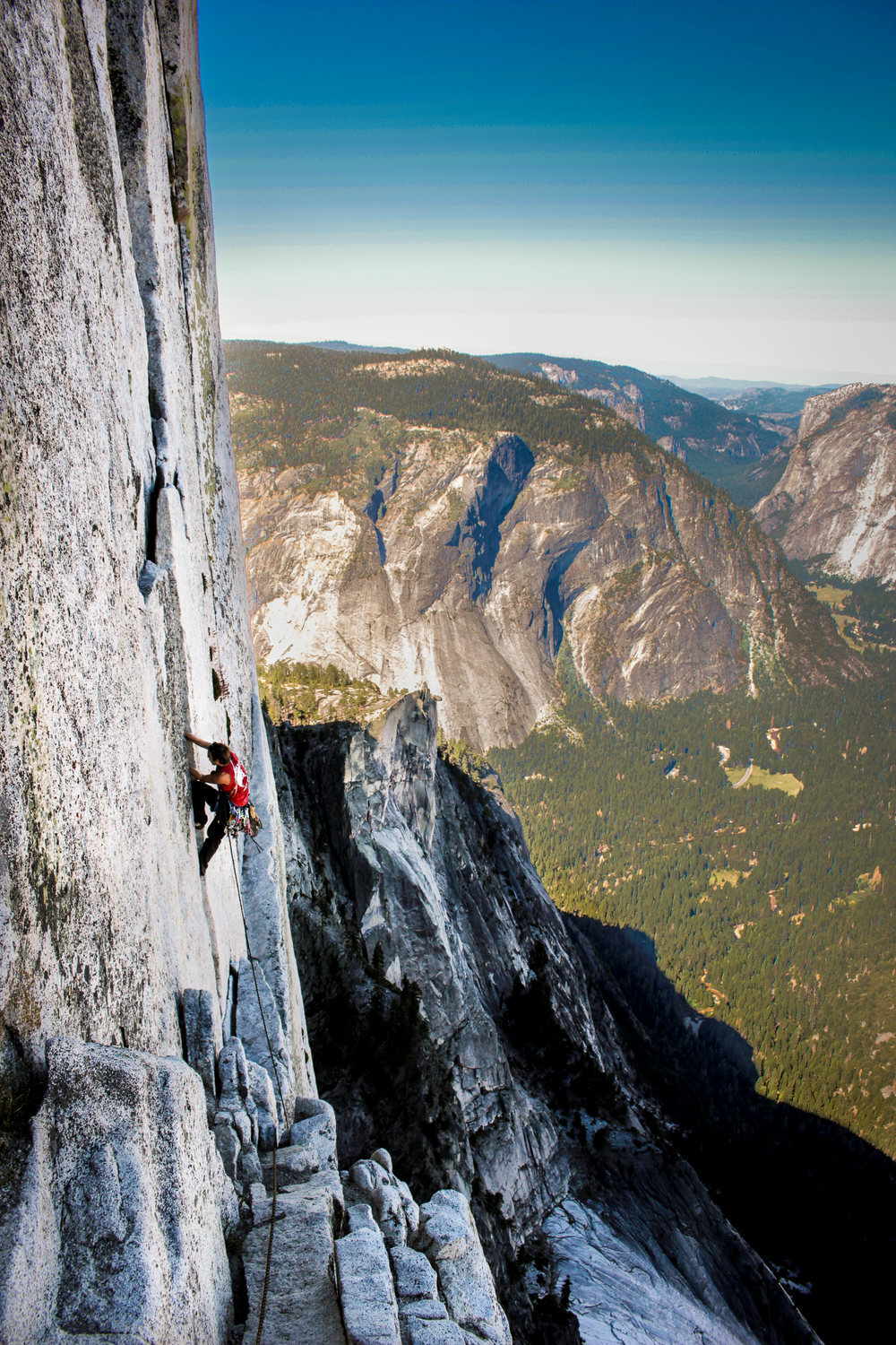 Training run up Half-Dome to rehearse movement, gear beta, free ...