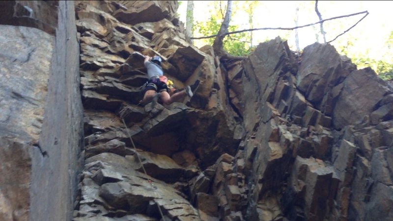 Jenga: Zorro Face, Birdsboro Quarry, PA