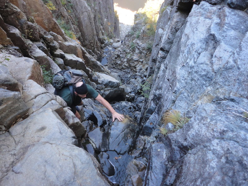 Exiting the 4th class. Be careful here.