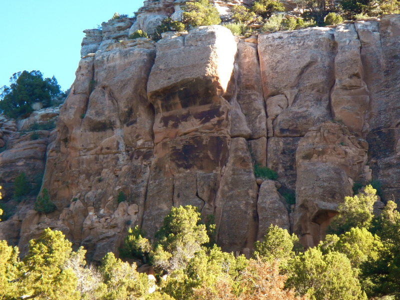 Rock Climbing in Wolcott Entrada Band - (West), Eagle/Vail/Minturn/Red ...