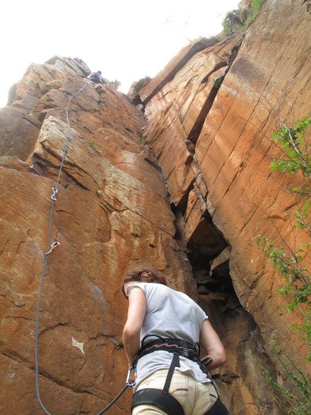 Rock Climb Cenotaph Corner, Waterval Boven