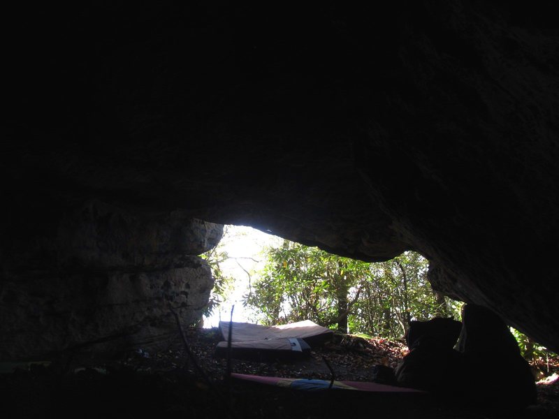 Bouldering in Flag Roof, Southwest Virginia (Appalachia)