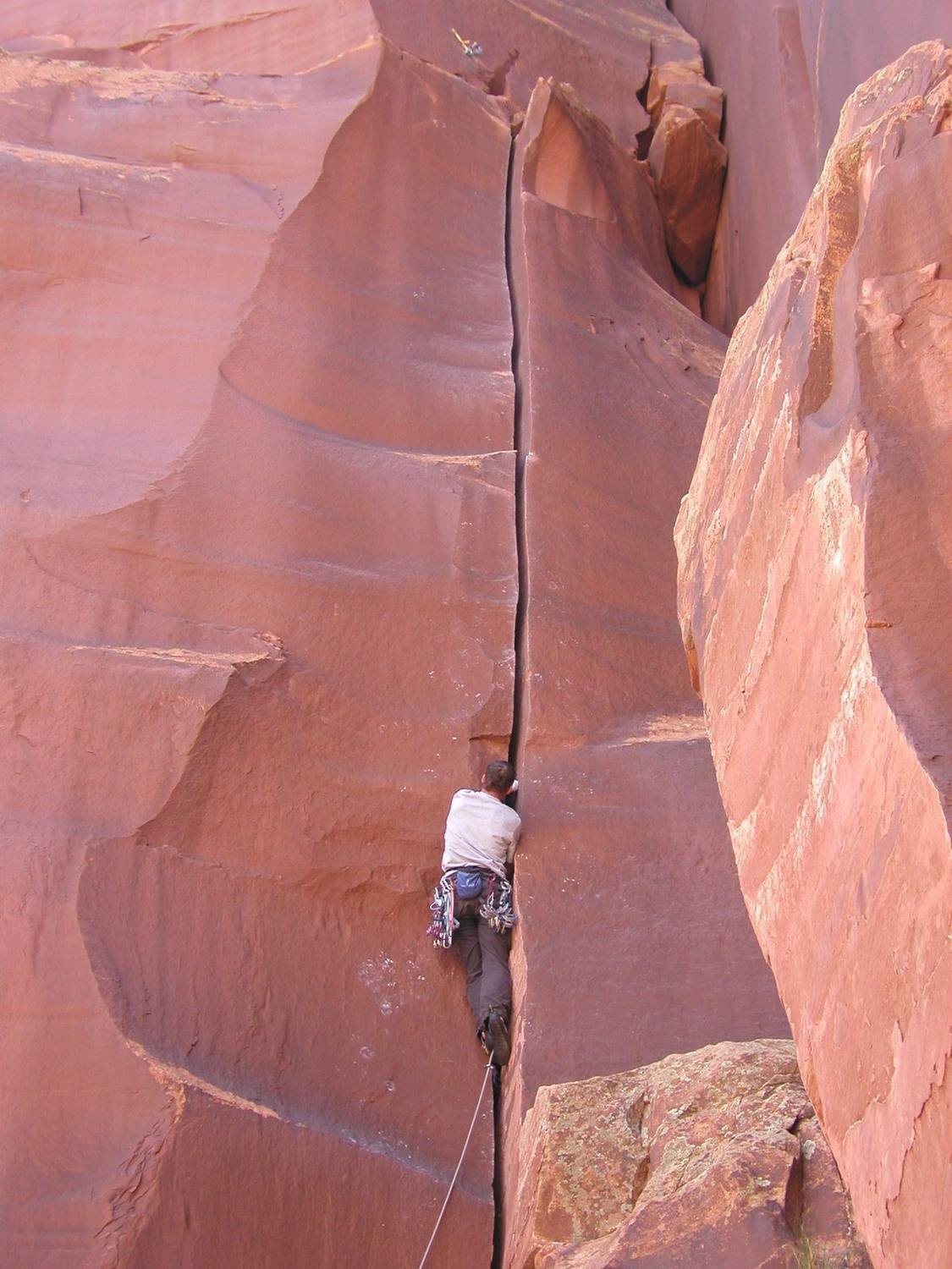 Three fools photo. #17 in Bloom 2nd ed. Seems this route has been ...