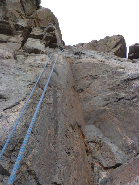 Rock Climb Changing Corners Dihedral, Golden