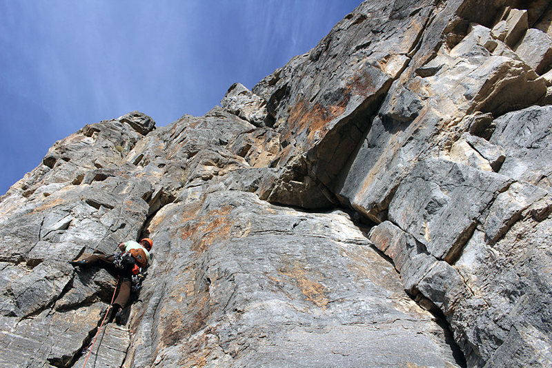Leading pitch 1 through high quality limestone.
