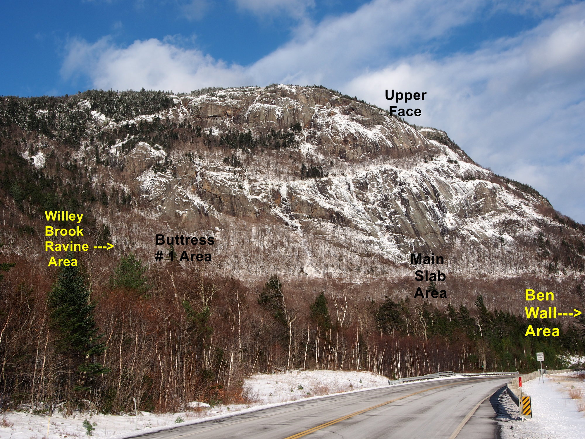 Mt Willard in Early Winter Season