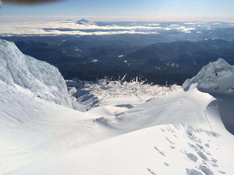 Crater Rock, from Schrund 2