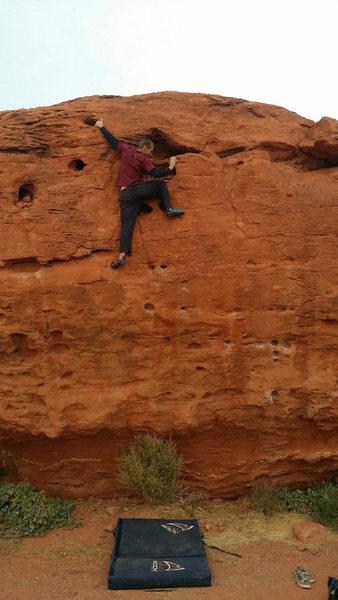 Climb Terminator T-Rex, Southwest Utah