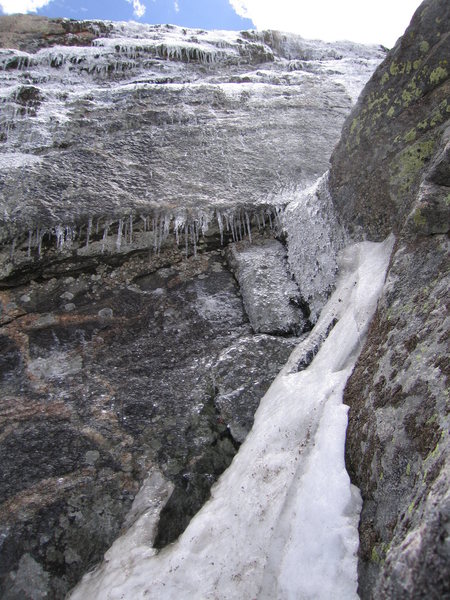 Rock Climb The Snave Direct, Alpine Rock