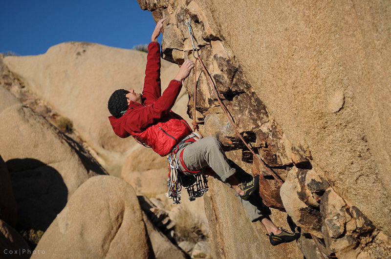 Matt Callender pullin on Henrietta's. Photo by Steve Cox