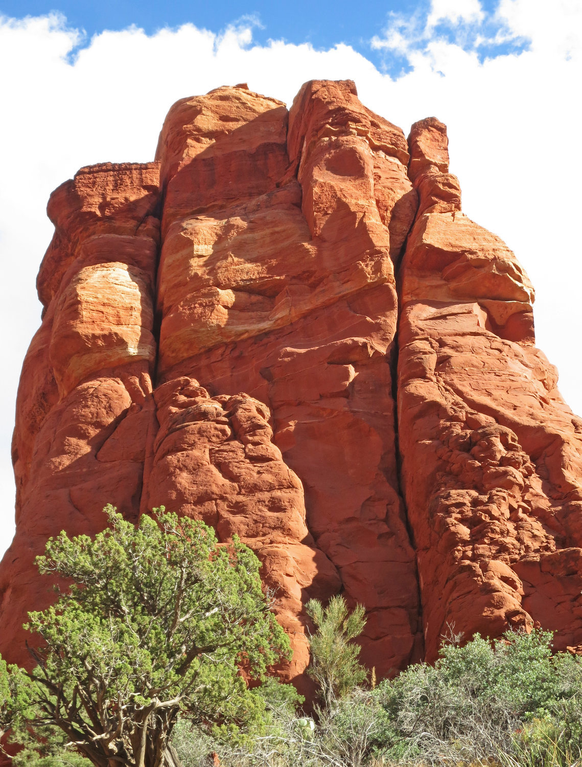 Rockchuck is the right-hand crack system on this face.