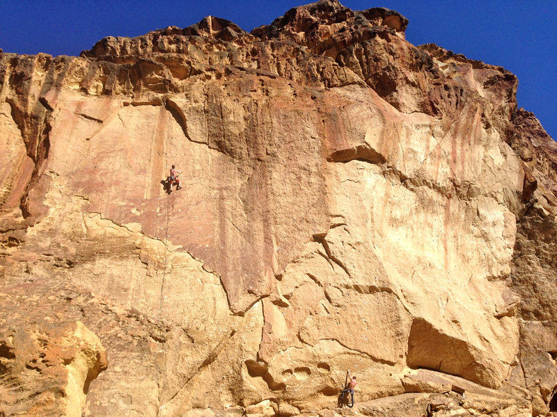 Rock Climbing in The Einstein, Northeast Oregon