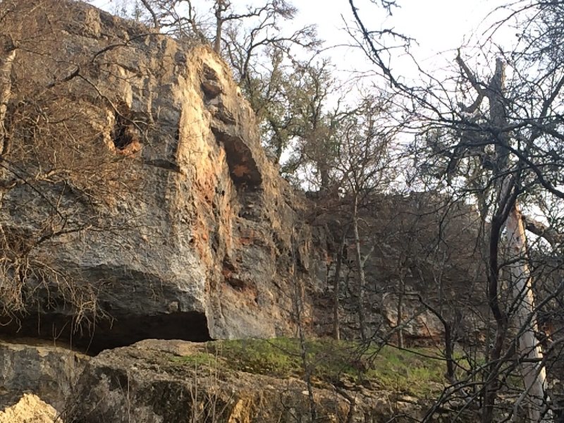 Rock Climbing in Carnival Wall, Austin Area