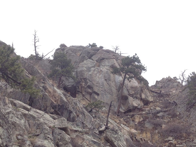 Rock Climb Pesky Varmints, Boulder Canyon