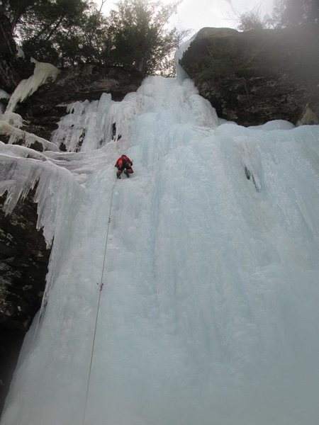 Climb Wildcat Ravine, Catskills (Ice)